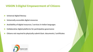 E governance and digital india initiative | PPTX
