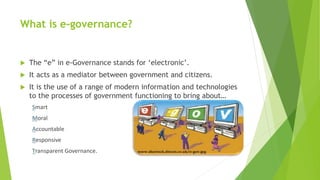 E governance and digital india initiative | PPTX