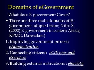 E government | PPT