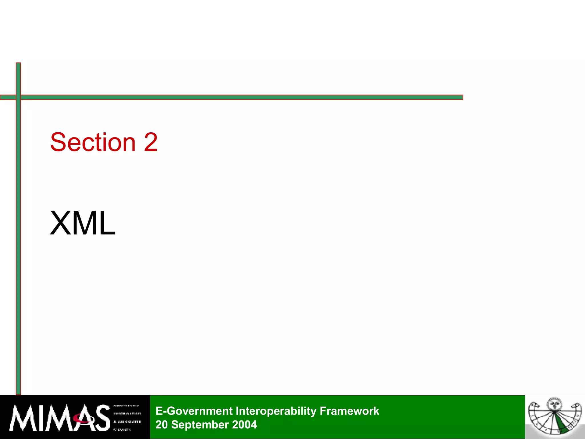 e-Government Interoperability Framework | PPT