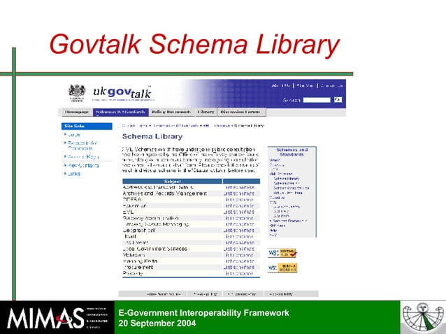 e-Government Interoperability Framework | PPT