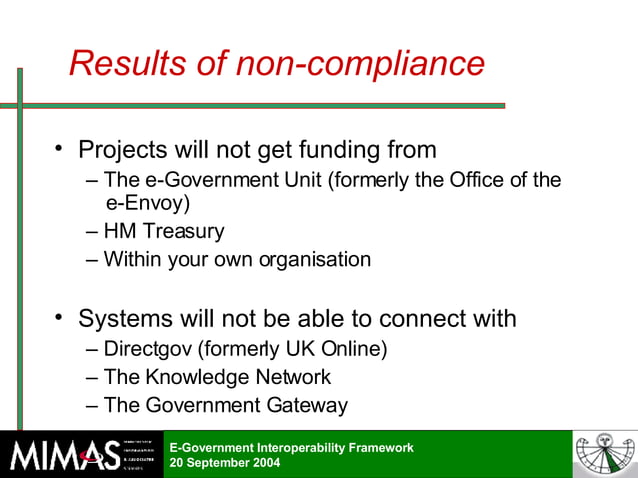 e-Government Interoperability Framework | PPT
