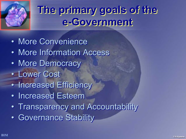 e-Government Strategy. Government Transformation in Developing ...