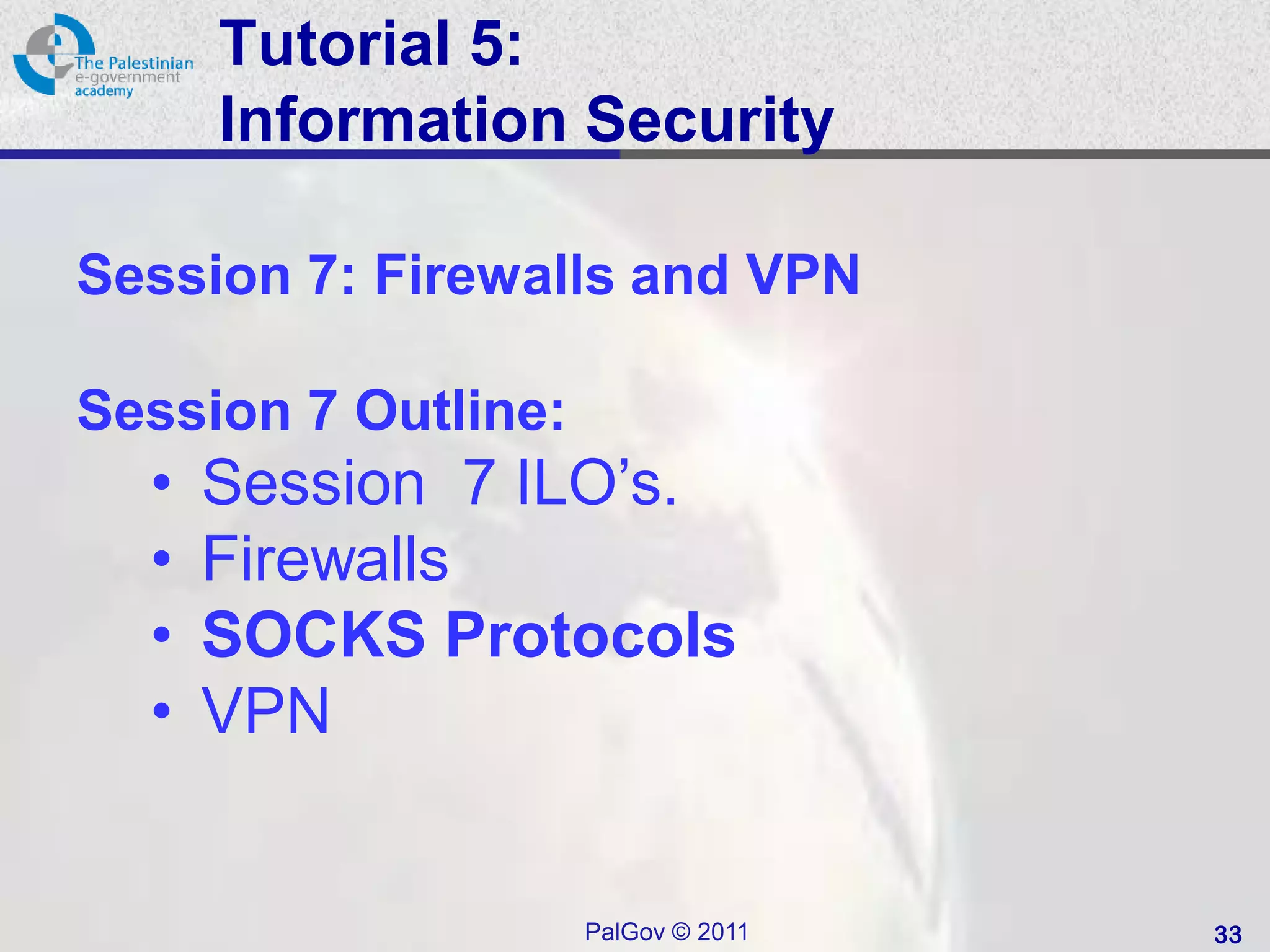 session7 Firewalls and VPN | PDF
