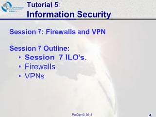 session7 Firewalls and VPN | PDF