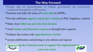 eGP Presentation Final for Medias in ethiopia | PPTX | Business ...