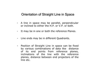 projection of points-engineering graphics | PPT