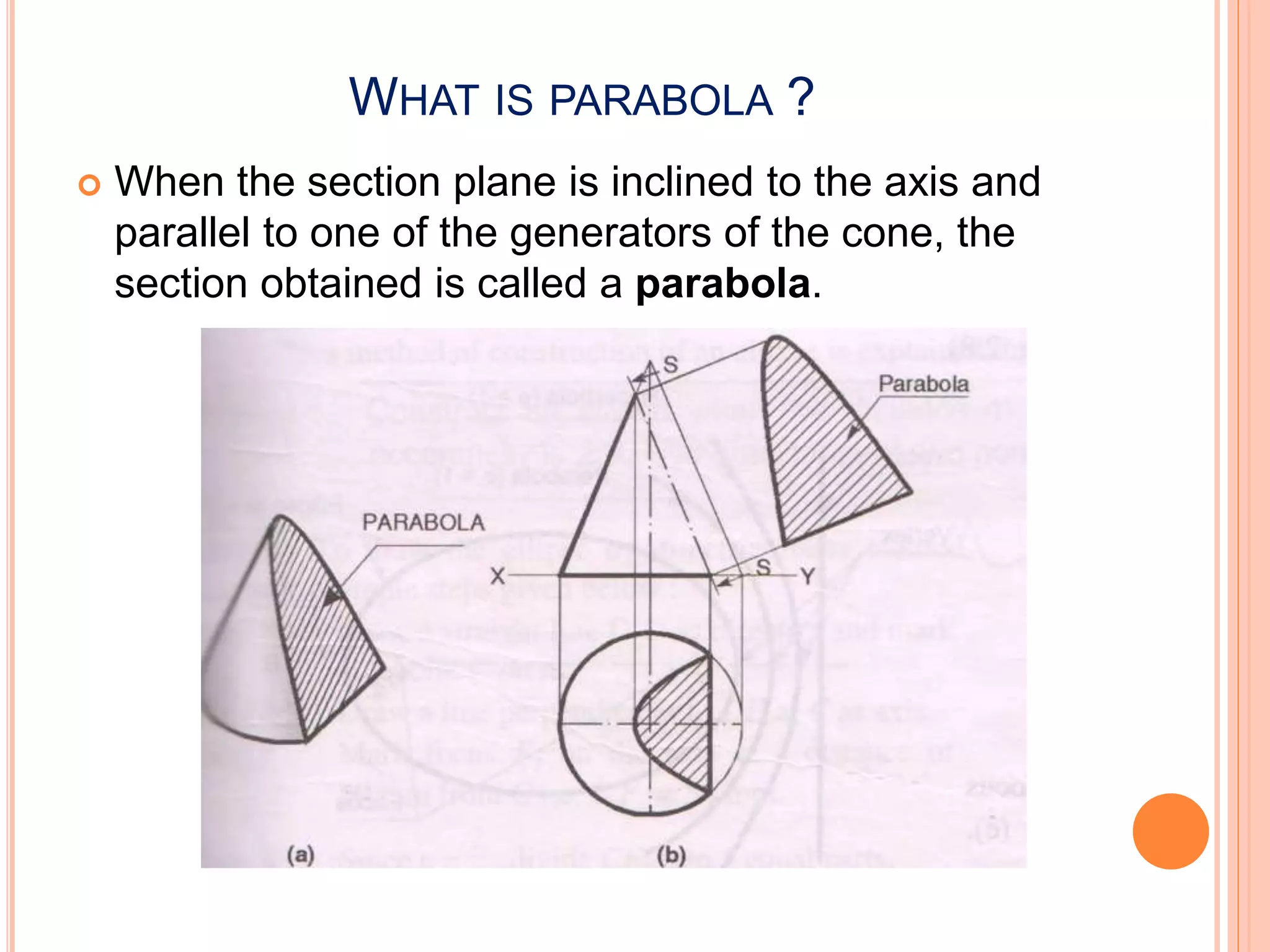 Parabola, hyperbola and its applications | PPTX