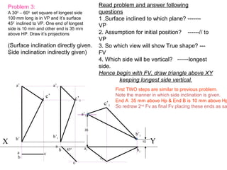 Eg projection of plane | PPT