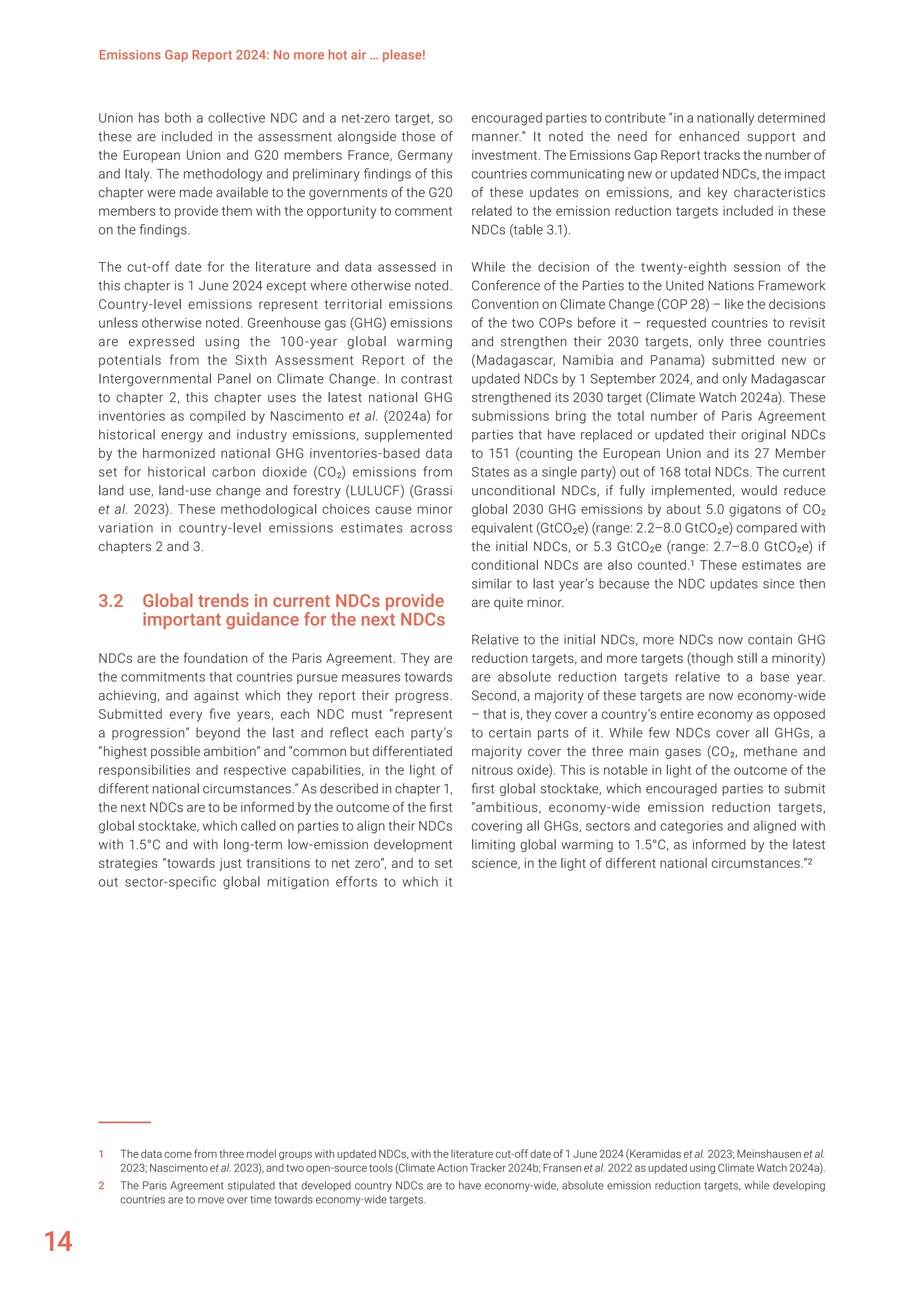 UNEP Emission Gap Report 2024- Climate Change Mitigation | PDF