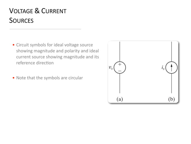 Circuit Elements | KEY | Science