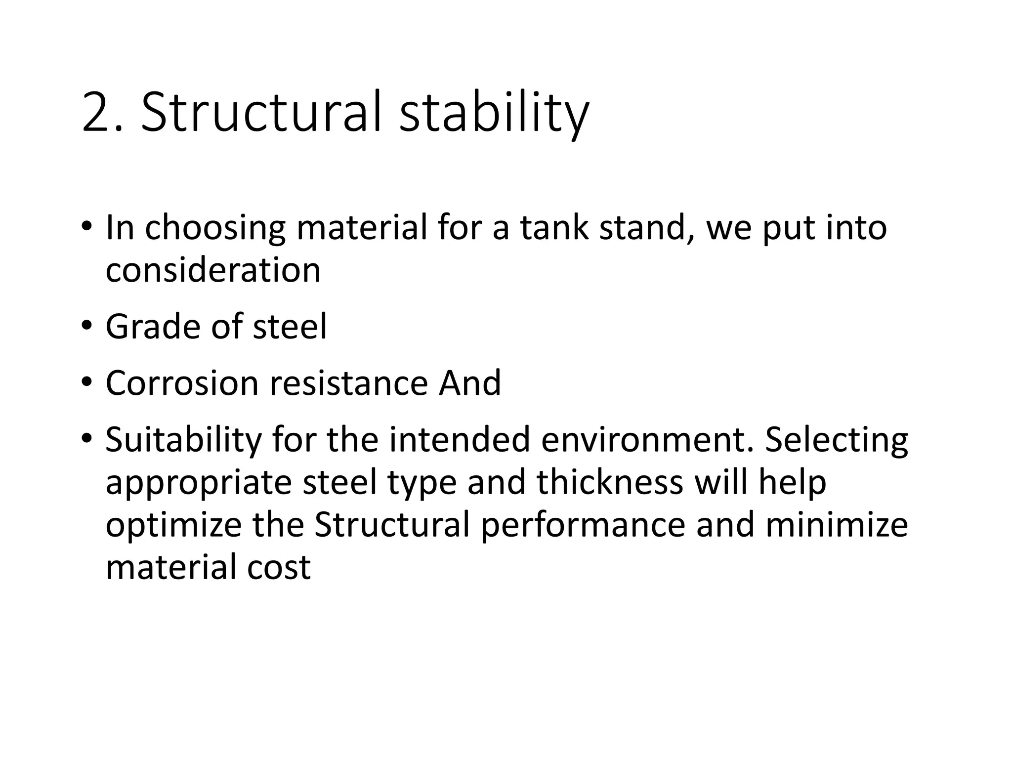 Tanks stand | PPTX