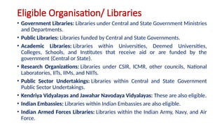 e-granthalaya 4.0 NIC Software for Library | PPTX