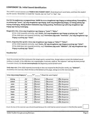 Egra toolkit sinugbuanong binisaya | DOC
