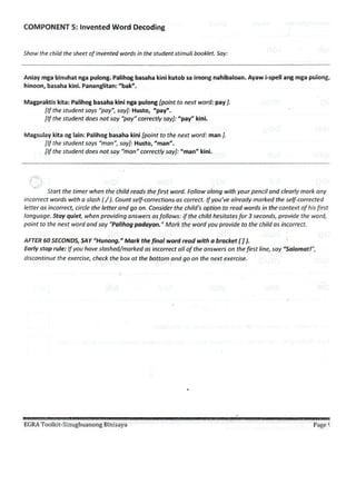 Egra toolkit sinugbuanong binisaya | DOC