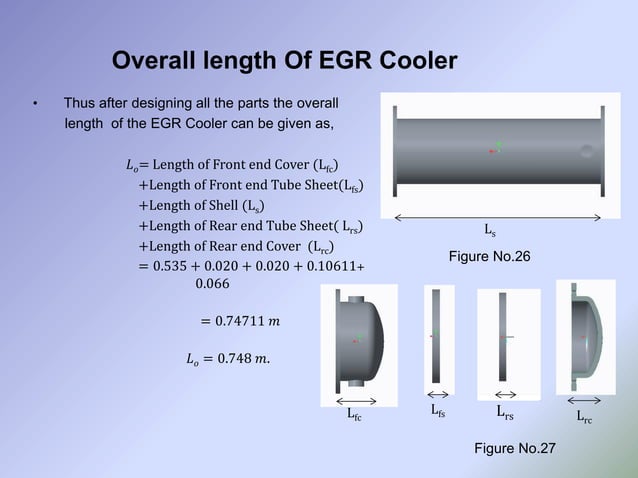 EGR Cooler (Shell and Tube Heat Exchanger) Design and Simulation ...