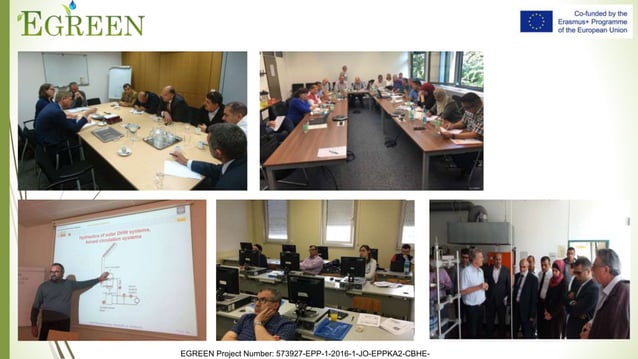 EGREEN Project Implementation in Tishreen University | PPT