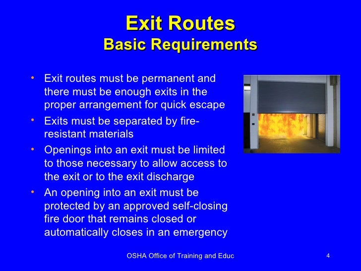 Egress Fire Ppt