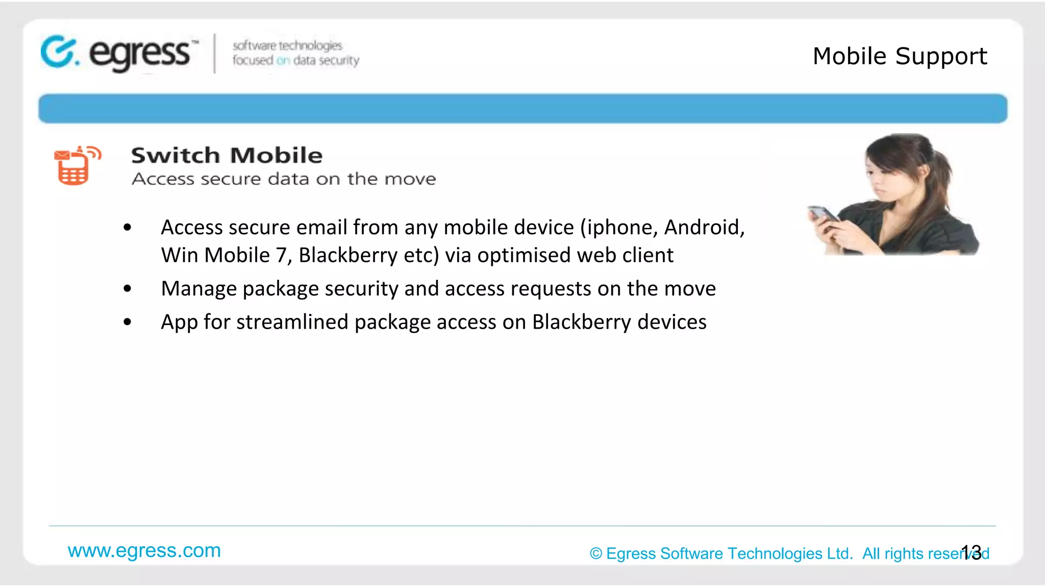 Egress Switch Introduction | PPTX