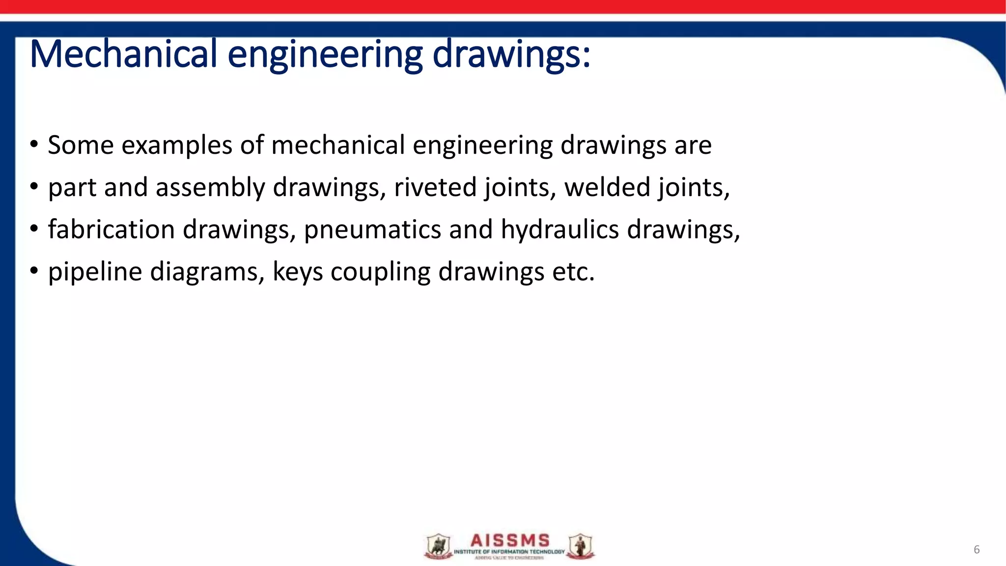 role of engineering drawing | PPTX