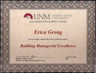 Building Managerial Excellence | PDF