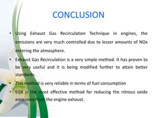 exhaust gas recirculation | PPT