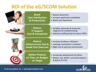 The "One Monitor": Tranform MS SCOM into an End-to-End Monitoring ...