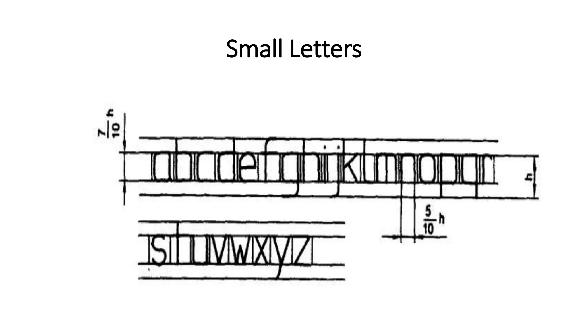 Enginnering Graphics(sheet 2- Lettering).pptx | Drawing and Sketching ...