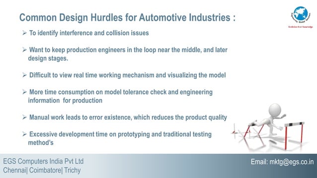 How to Overcome your Automotive Product Design Hurdles Using SOLIDWORKS ...