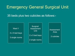 Ward R. Emergency General Surgery at Aintree: the emergency general ...