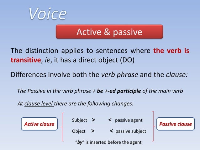 EGT_5 The Structure of Verb Phrases | PPT