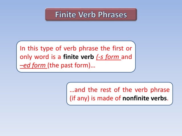 EGT_5 The Structure of Verb Phrases | PPT