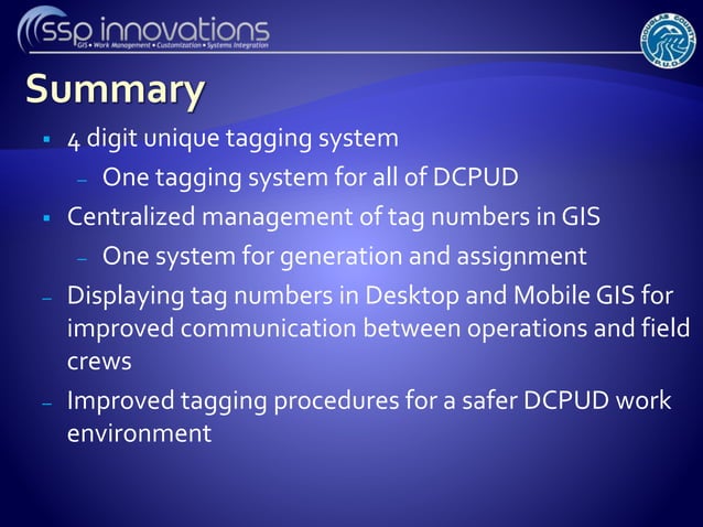 Tagging Underground Utility Cables in Esri & Schneider Electric GIS | PPT