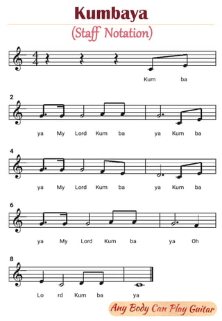 Kumbaya | PDF | Music | Entertainment