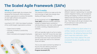 Achieve the Full Potential of SAFe with Effective Release Management | PDF
