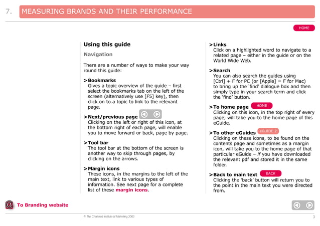 7. MEASURING BRANDS AND THEIR PERFORMANCE | PPT