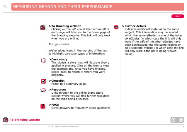 7. MEASURING BRANDS AND THEIR PERFORMANCE | PPT