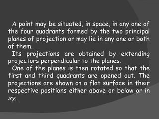Eg unit iii-projection_of_points | PPT