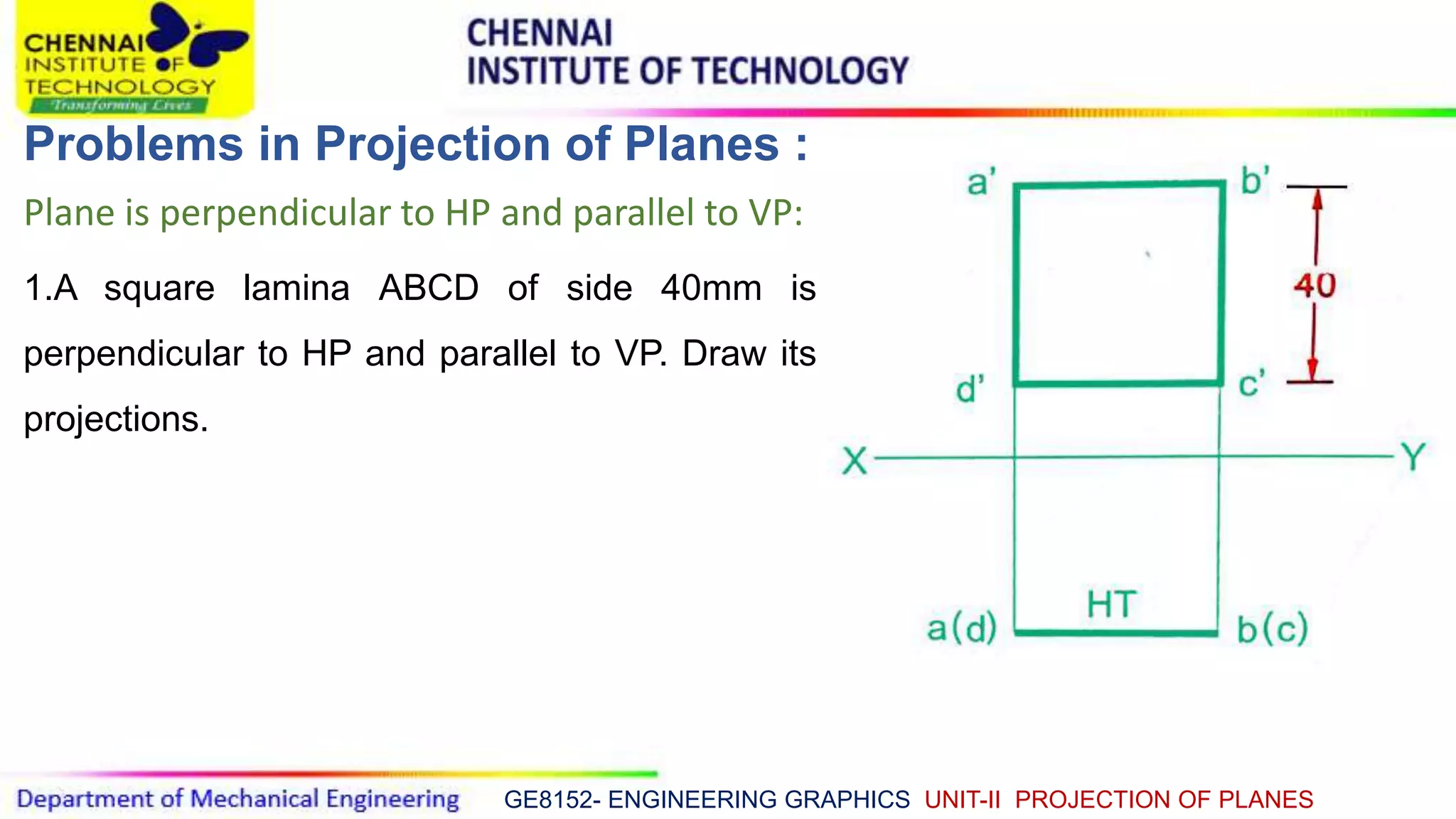 EG UNIT-II PROJECTION OF PLANES.ppt