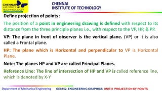 Eg unit ii projection of points | PDF