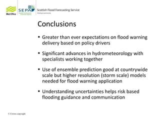 Ensemble rainfall predictions in a countrywide flood forecasting model ...