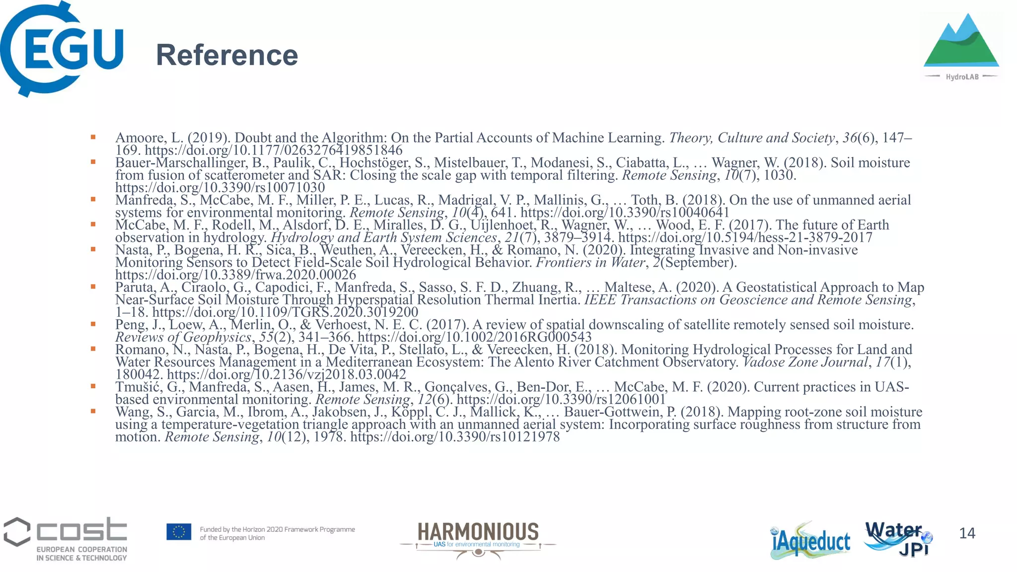 UAS based soil moisture monitoring | PDF
