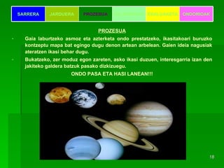 Eguzki sistema lh5 | PPT