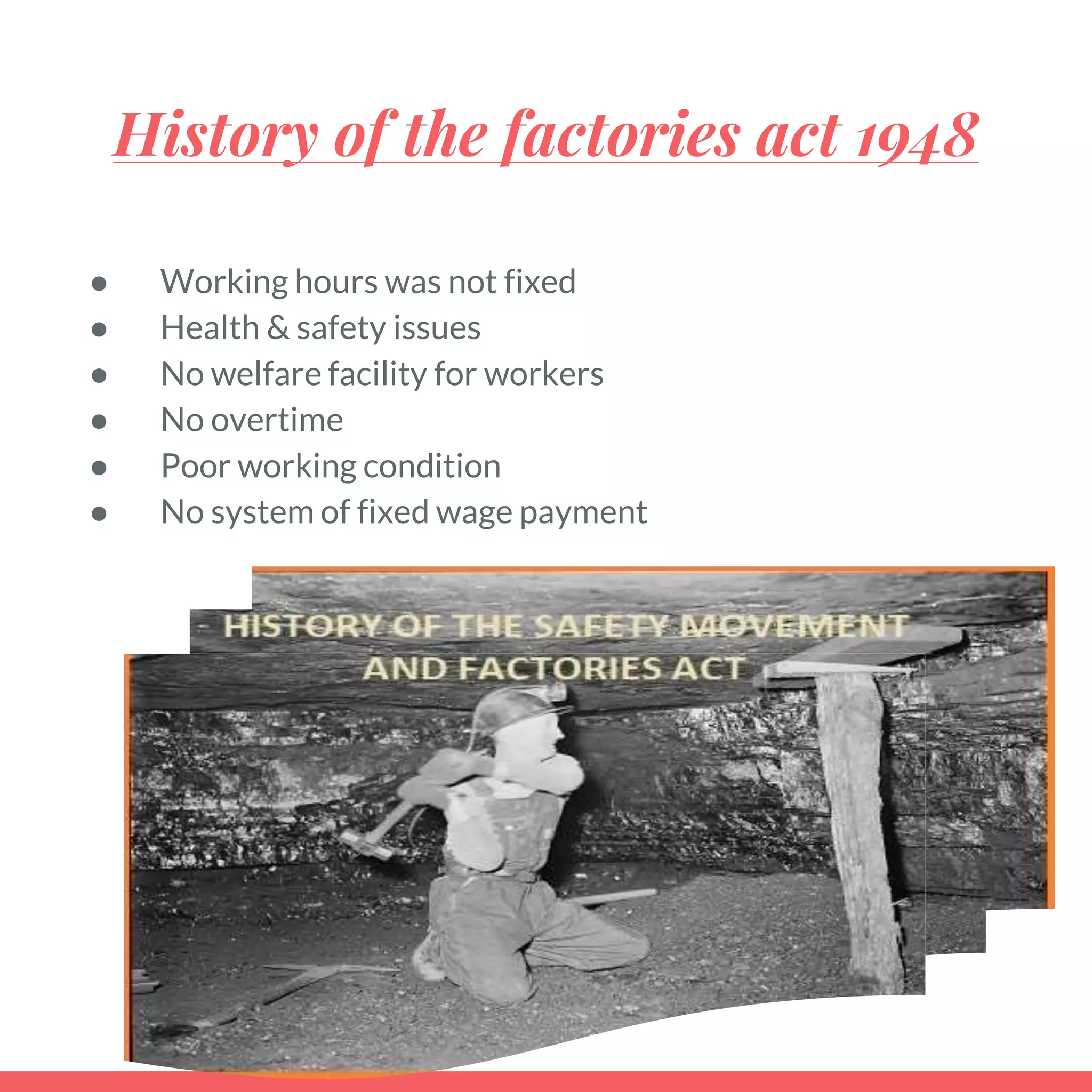 Factory Act-1948 | PPTX