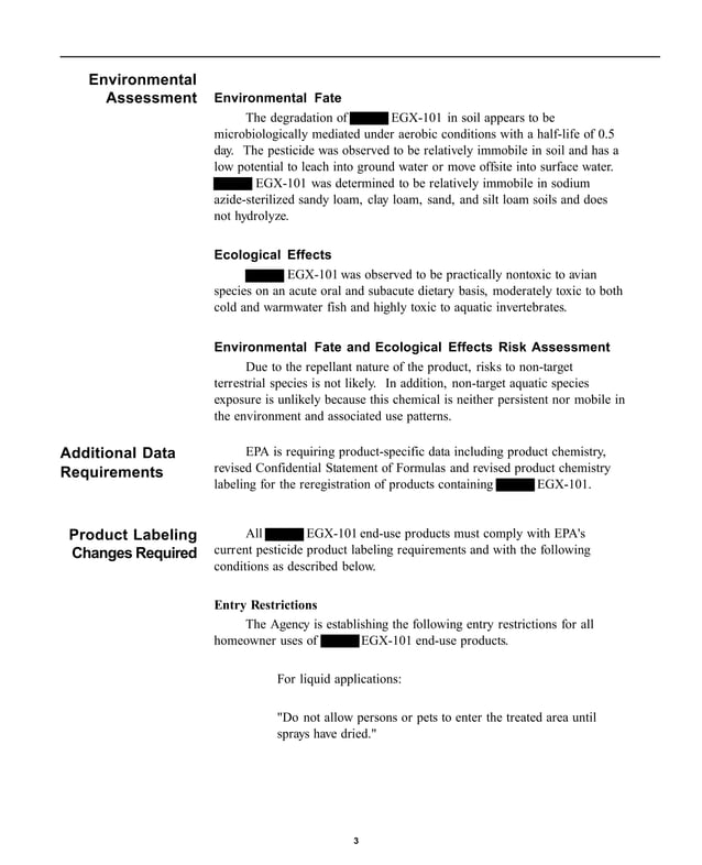 Egx 101 epa fact sheet 15032011 | PDF