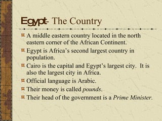 Egypt@ | PPT