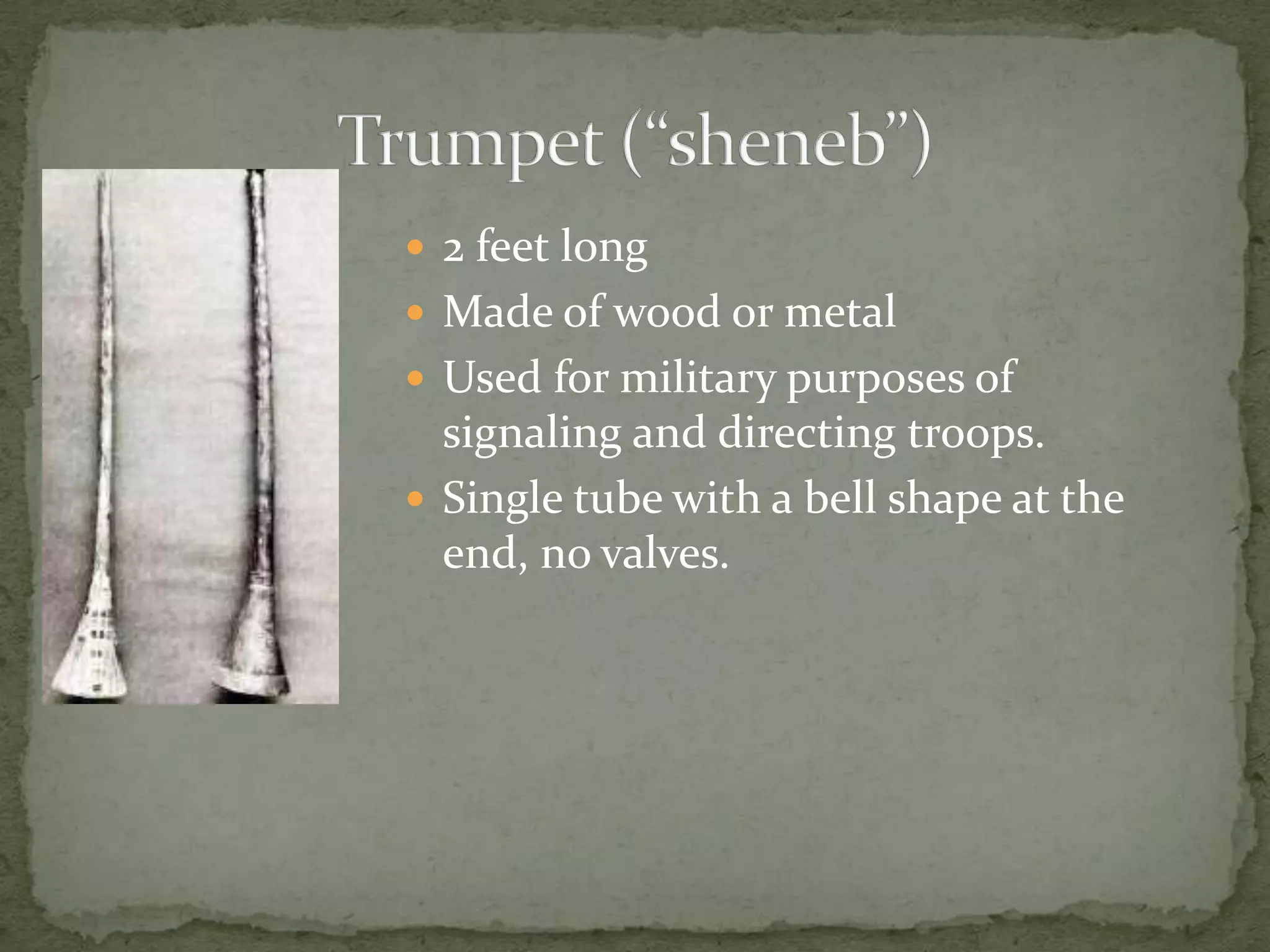 Musical Instruments of Ancient Egypt | PPTX