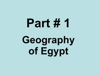 Egypt | PPT