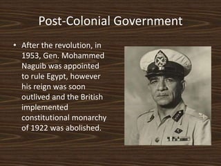 Egypt | PPTX | Politics