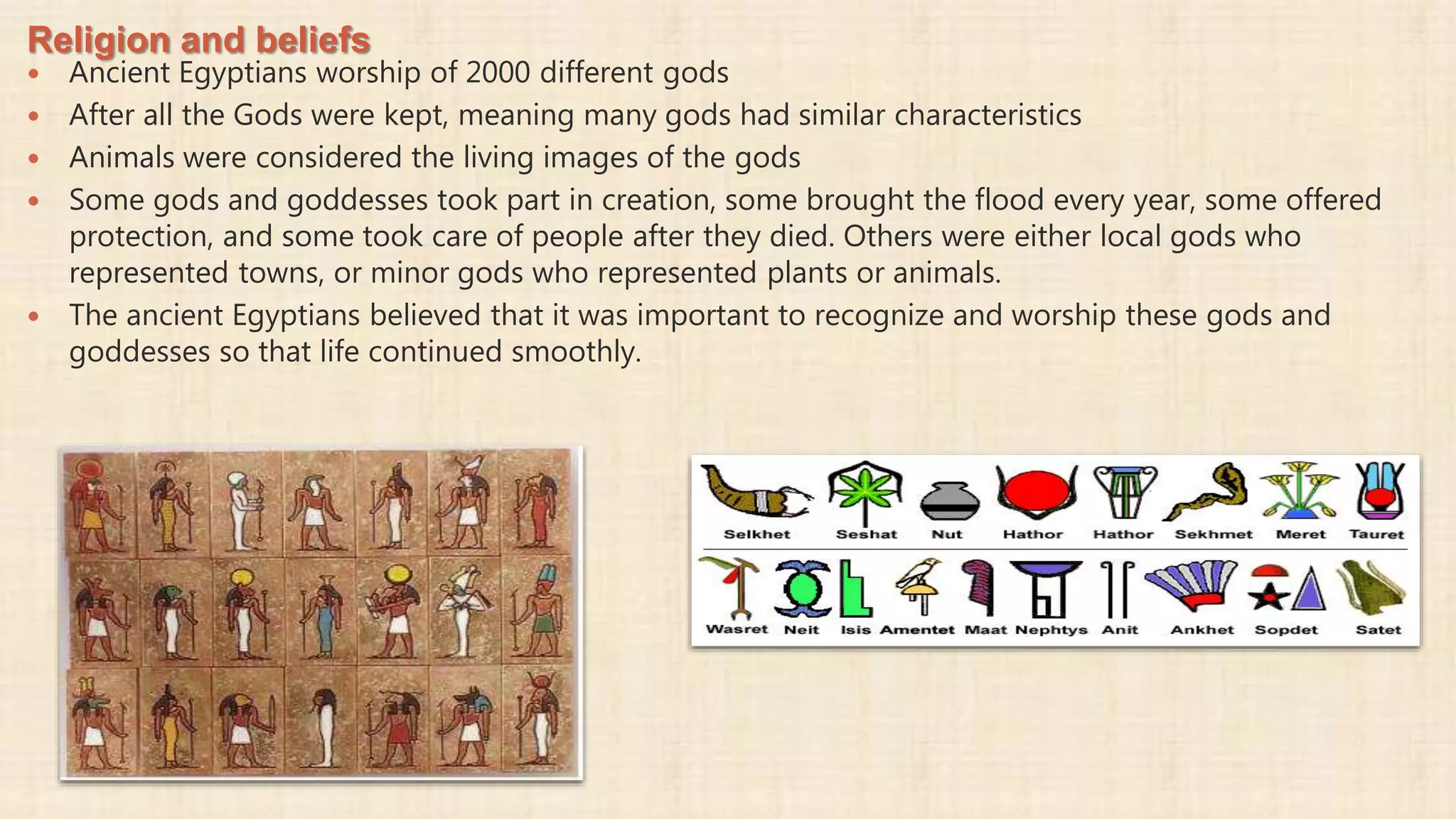 Ancient Egypt: Civilization and Culture | PPTX